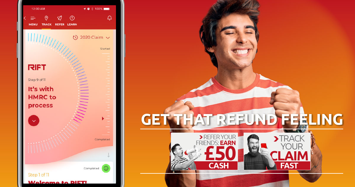 RIFT Tax Refunds App | Track Your HMRC Tax Refund | RIFT